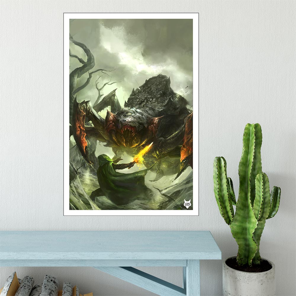 The Jungle Of Horrors Fine Art Print – Magnamund - Holmgard Press