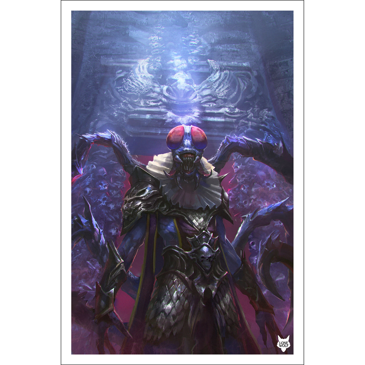 The Masters Of Darkness Fine Art Print – Magnamund - Holmgard Press